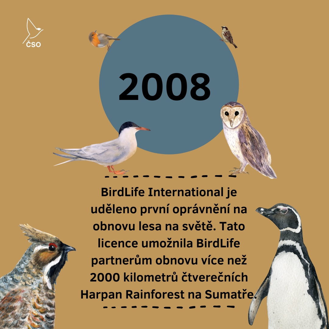 Birdlife International slaví 100 let • Česká společnost ornitologická